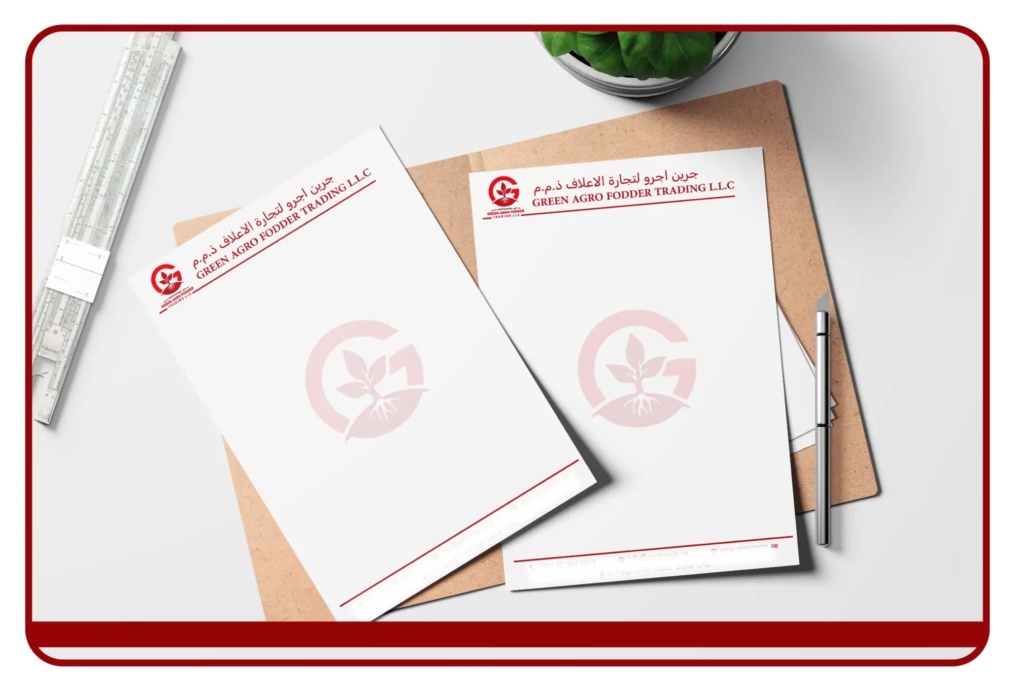 Letterhead Printing In Dubai | Delivery All Across UAE – dxbstamps.com